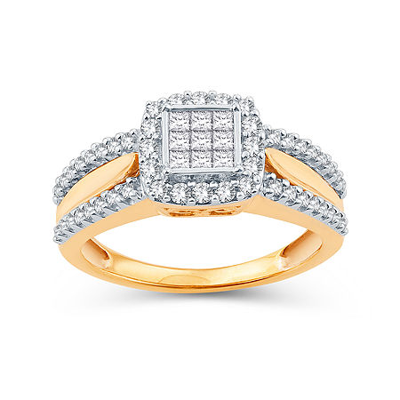 Click here for Womens 1/2 CT. T.W. Natural White Diamond 10K Gold... prices
