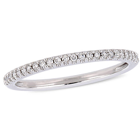 Click here for Womens 1/8 CT. T.W. Natural White Diamond 14K Whit... prices