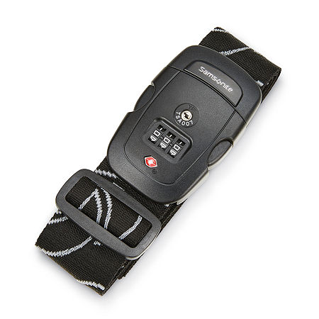 Samsonite 3-Dial Luggage Strap - Black