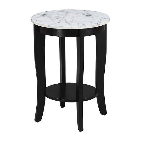 Click here for American Heritage Round End Table with Shelf  One... prices