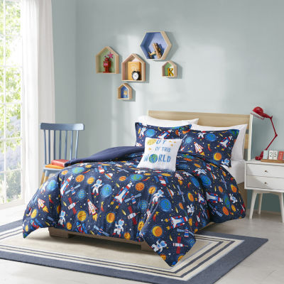 Intelligent Design Kids Conner Transportation Comforter Set with ...