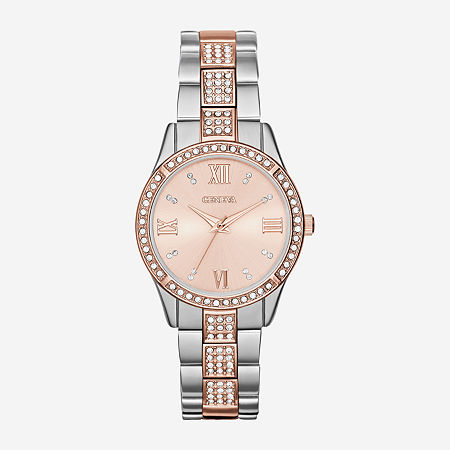Click here for Womens Crystal-Accent Bracelet Watch  One Size  Ye... prices