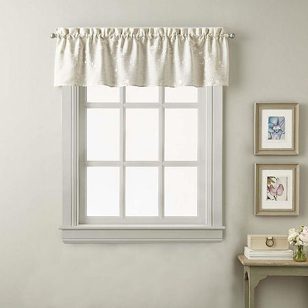 Click here for CHF Lynette Rod Pocket Tailored Valance  One Size... prices