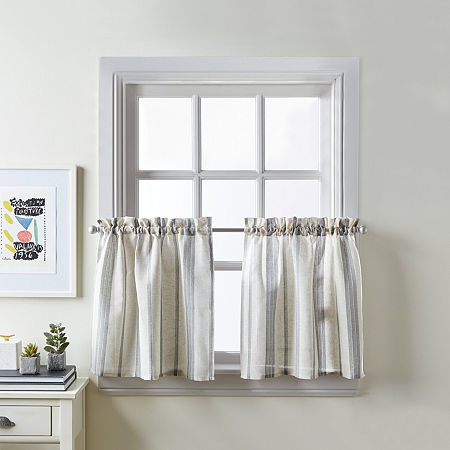 Click here for CHF Mckenzie 2-pc. Rod Pocket Window Tier  One Siz... prices