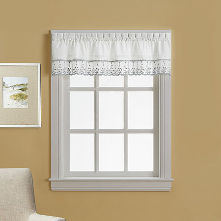 Click here for CHF Abby Rod Pocket Tailored Valance  One Size  Gr... prices