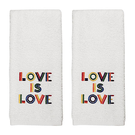 Click here for Avanti Pride 2-pc. Hand Towel  One Size  White prices