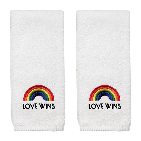 Click here for Avanti Pride 2-pc. Hand Towel  One Size  White prices