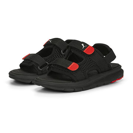 Click here for PUMA Little Kid Boys Evolve Strap Sandals  2 Mediu... prices