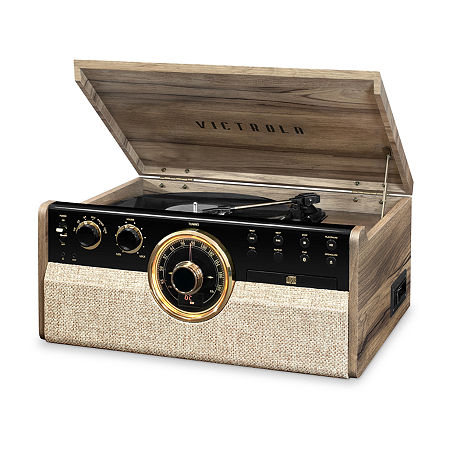 Click here for Victrola Empire 6-in-1 Wood Record Player - Farmho... prices