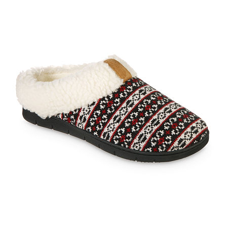 Click here for Isotoner Womens Clog Slippers  7-8  Black prices