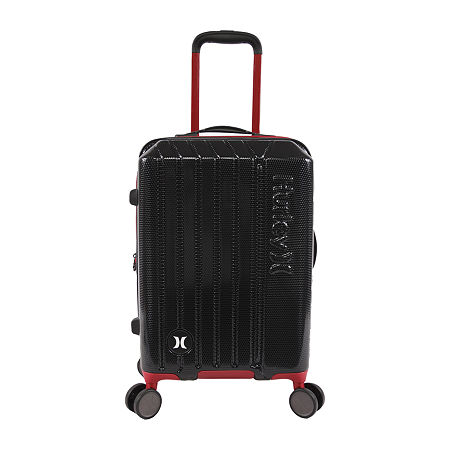 Swiper 21 Hardside Spinner Suitcase - Black/Red