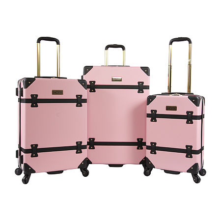 Juicy Couture Kitra 3-pc Set Hardside Luggage - Pink