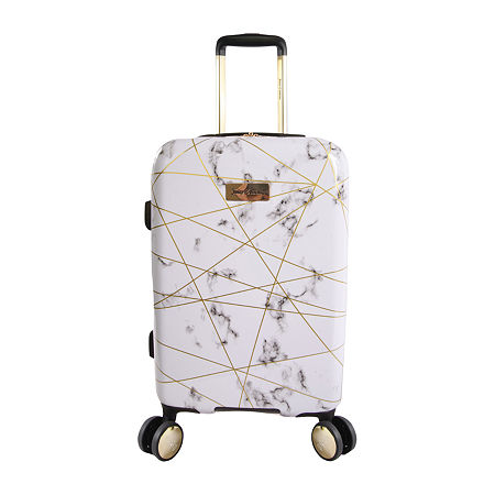 Juicy Couture Vivian 21 Carry-On Spinner Luggage - Marble Web