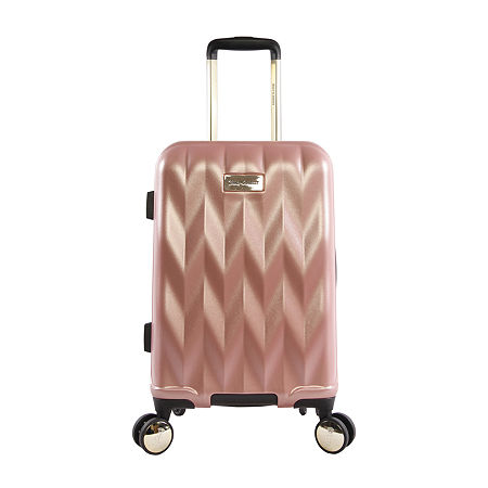 Juicy Couture Grace 21 Spinner Luggage - Rose Gold