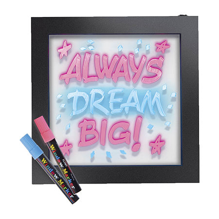 Click here for Merkury Neon Message Board  One Size  Black prices