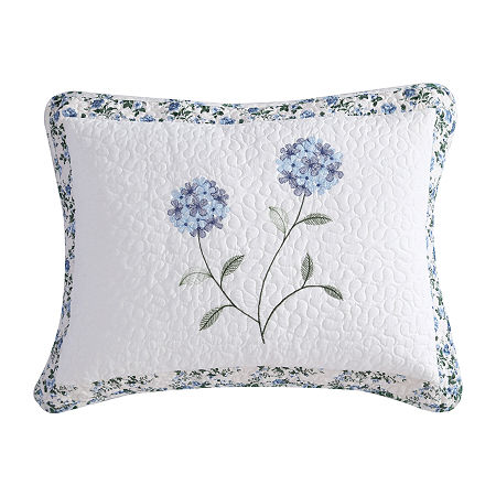 Click here for Beatrice Home Fashions Carnation Embroidered Pillo... prices
