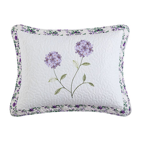 Click here for Beatrice Home Fashions Carnation Embroidered Pillo... prices