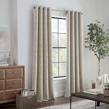 Click here for Linden Street Gwen Basketweave Grommet Top Light-F... prices