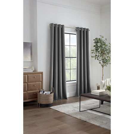 Click here for Linden Street Gwen Basketweave Grommet Top Light-F... prices