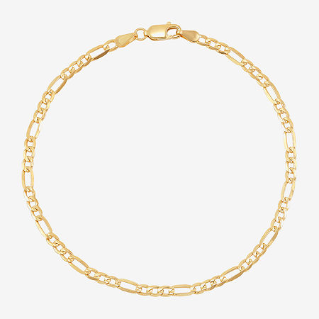 Click here for Unisex Adult 14K Gold 8 1/2 Inch Solid Figaro Chai... prices