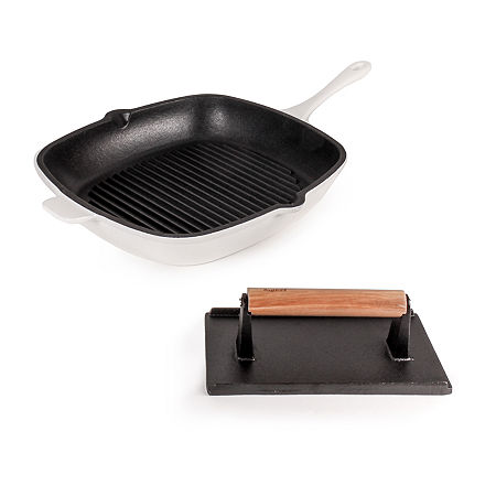 Click here for BergHOFF Neo 2pc Cast Iron 11 Grill Pan with Steak... prices