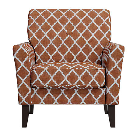 Click here for Alex Transitional Flared Arm Accent Chair in Trell... prices