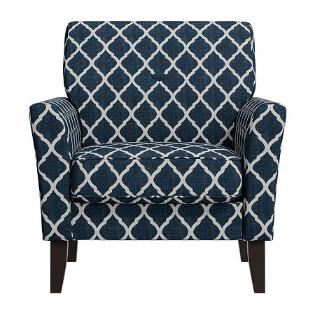 Click here for Alex Transitional Flared Arm Accent Chair in Trell... prices