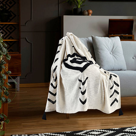 Click here for Lr Home Levi Modern Throw  One Size  Black prices