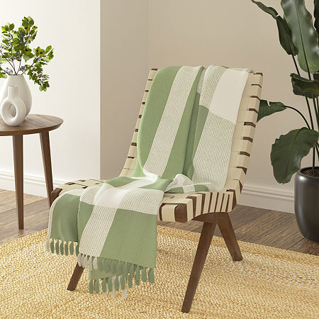 Click here for Lr Home Dylan Checked Reversible Throw  One Size... prices
