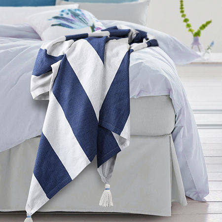 Click here for Lr Home Monica Stripe Reversible Throw  One Size... prices