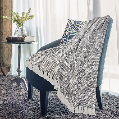 Click here for Lr Home Ravy Diamond Washable Reversible Throw  On... prices