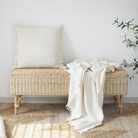 Click here for Lr Home Sunty Solid Washable Throw  One Size  Beig... prices