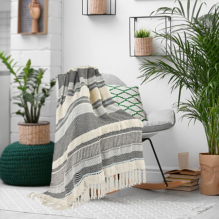 Click here for Lr Home Eli Farmhouse Washable Throw  One Size  Wh... prices
