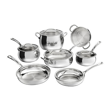 Click here for Cuisinart PureClad Tri-Ply Stainless Steel 12-pc.... prices