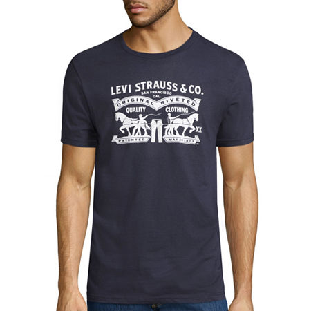 Click here for Levis Vellum Mens Crew Neck Short Sleeve Regular F... prices