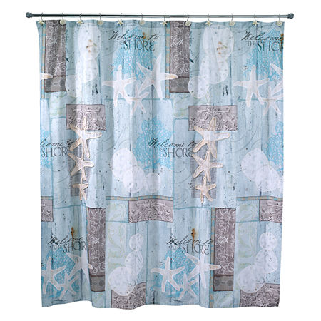 Click here for Avanti Beachcomber Seashells Resin Shower Curtain... prices
