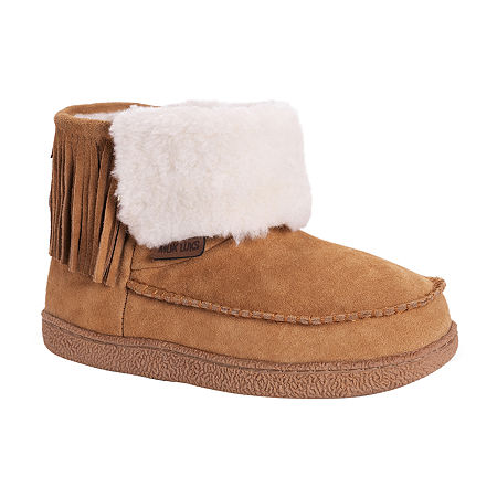 Click here for Muk Luks Womens Veroni Bootie Slippers - Camel prices