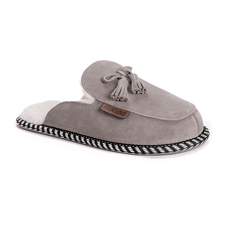Click here for Muk Luks Womens Cosette Mule Slippers - Driftwood prices