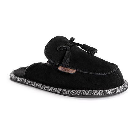 Click here for Muk Luks Womens Cosette Mule Slippers - Ebony prices