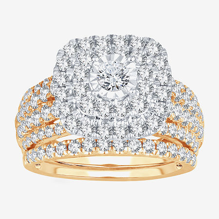 Click here for Womens 2 CT. T.W. Natural White Diamond 10K Gold C... prices