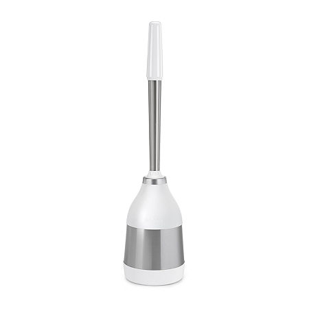 Polder Toilet Brush Caddy - White