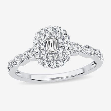 Click here for Womens 1/2 CT. T.W. Natural White Diamond 10K Whit... prices