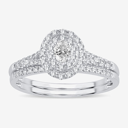 Click here for Womens 3/8 CT. T.W. Natural White Diamond 10K Whit... prices