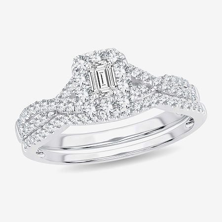 Click here for (H-I / Si1-Si2) Womens 3/4 CT. T.W. Lab Grown Whit... prices
