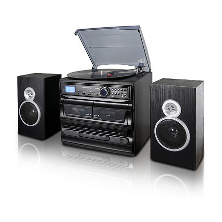 Click here for Trexonic 3-Speed Turntable With CD Player  Dual Ca... prices