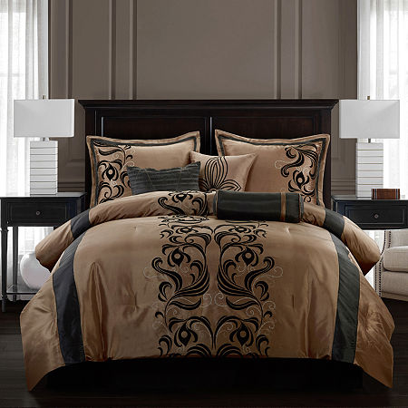 Stratford Park Helda 7-Piece Comforter Set  King - Multi