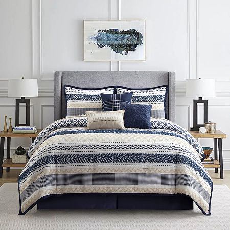 Click here for Stratford Park Maya 7-pc. Midweight Comforter Set... prices