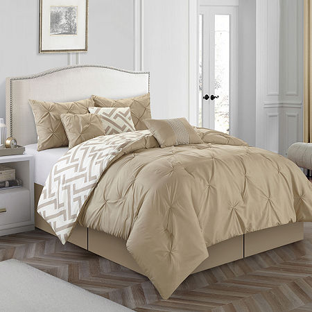 Click here for Stratford Park Sabine 7pc Midweight Comforter Set... prices