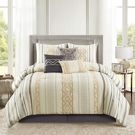 Click here for Stratford Park Savina 7pc Midweight Comforter Set... prices