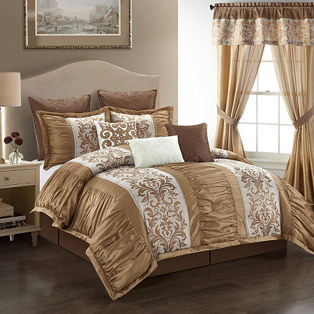 Click here for Stratford Park Lucinda 9pc. Midweight Comforter Se... prices